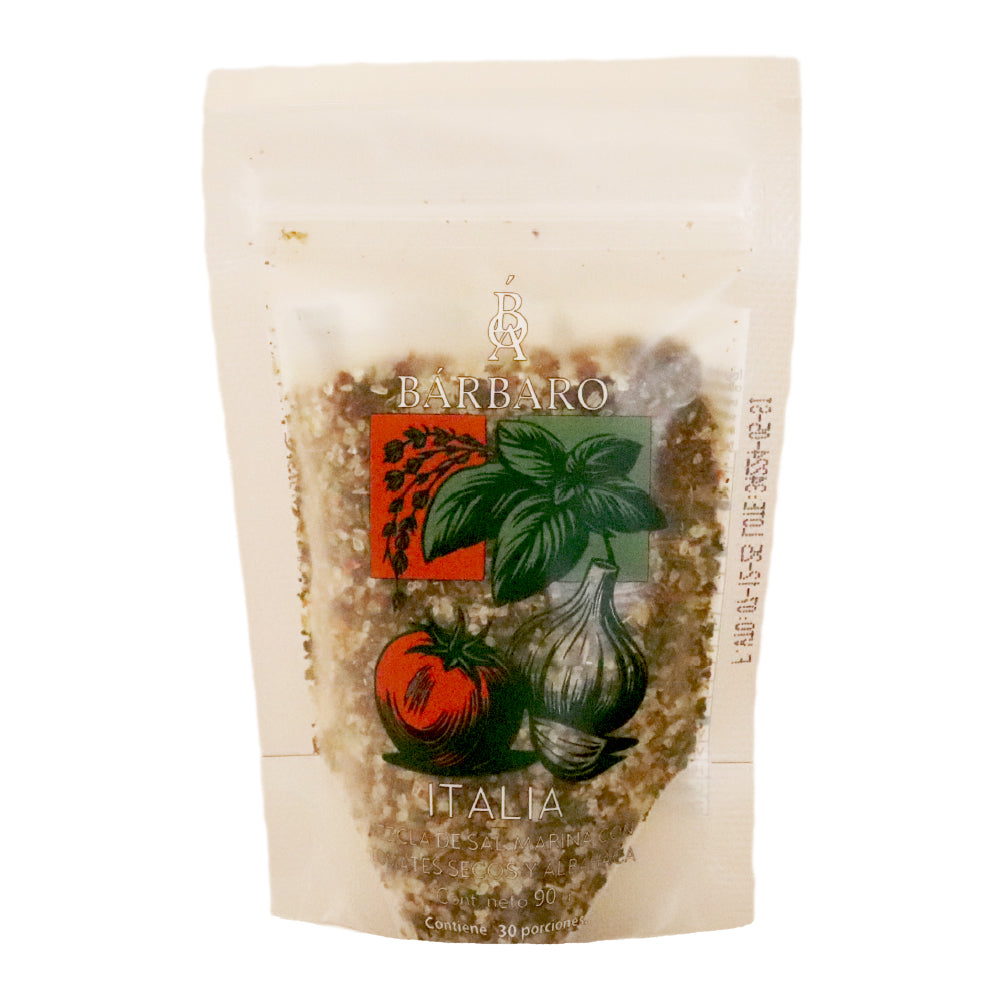 Sal marina Italia 90g - Bárbaro – Global Gourmet Market