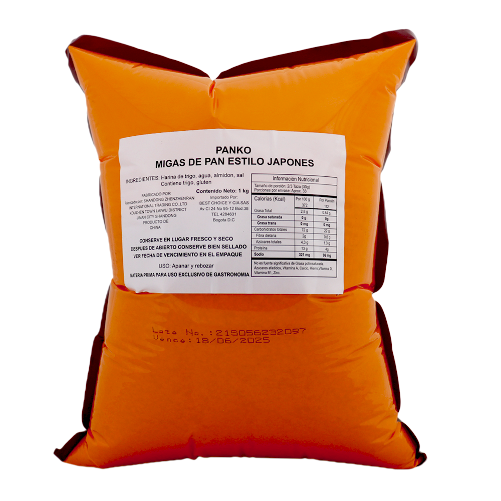 Panko 1kg - Pan Rallado Japonés Premium para Recetas Crujientes ...